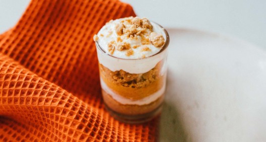 Protein-Packed Pumpkin Pie Parfait