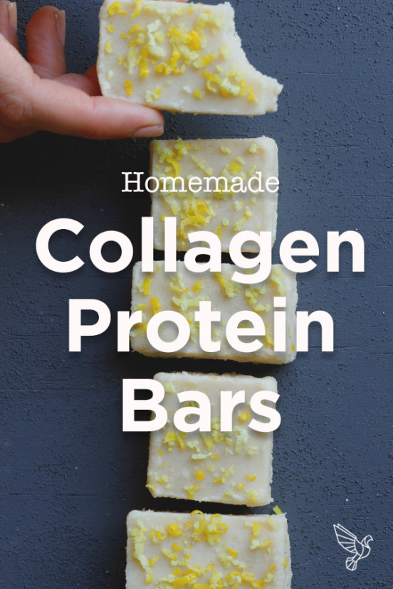 Homemade Collagen Protein Bars recipe - Keto, paleo, nut-free, dairy-free