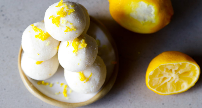 Dairy-Free Keto Lemon Fat Bombs recipe - Paleo, nut-free, 10-minute prep